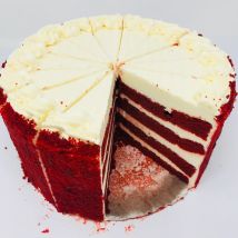 Skyscraper Red Velvet Layer Cake